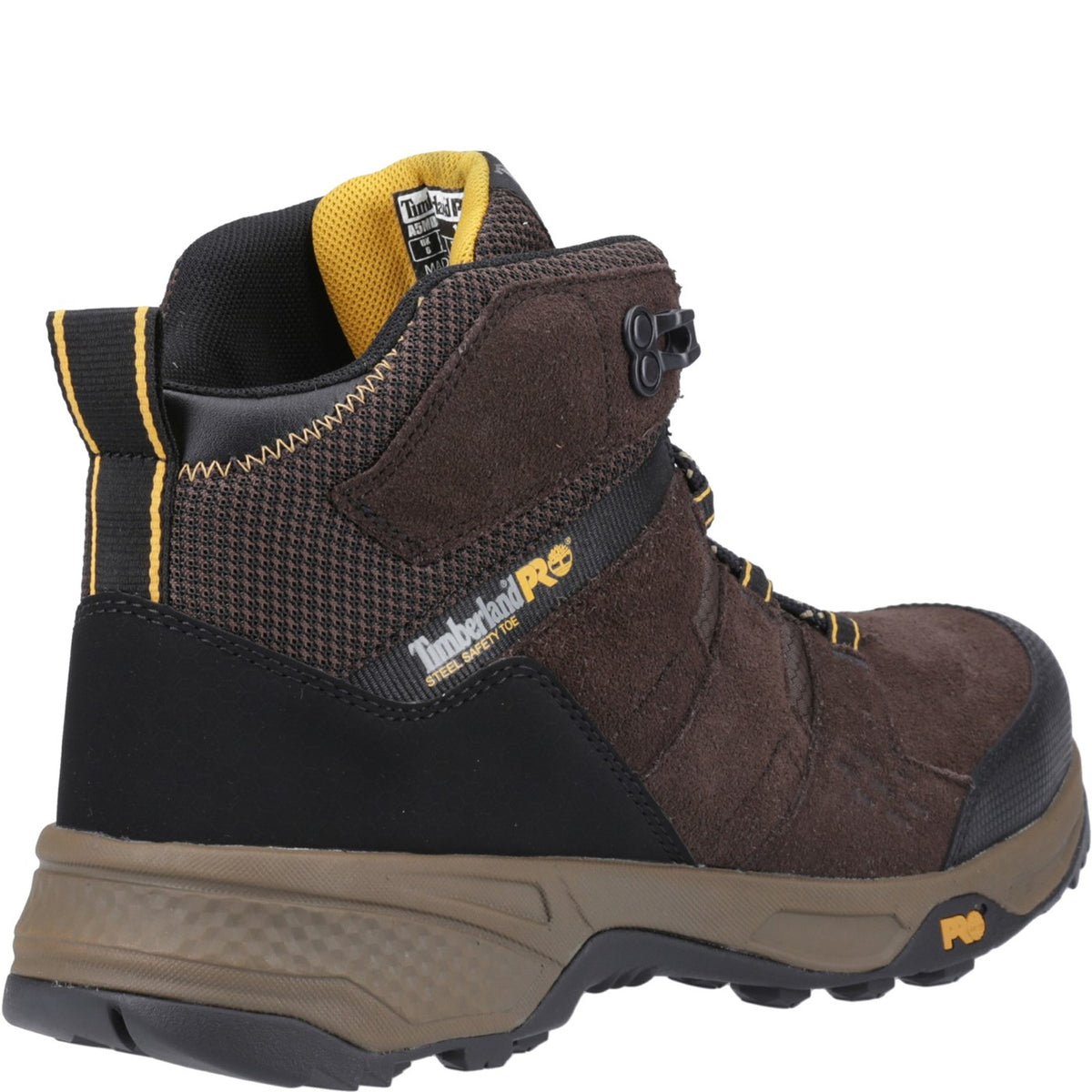 Men's Timberland Pro Dark Brown Switchback Safety Boot – safety-giant