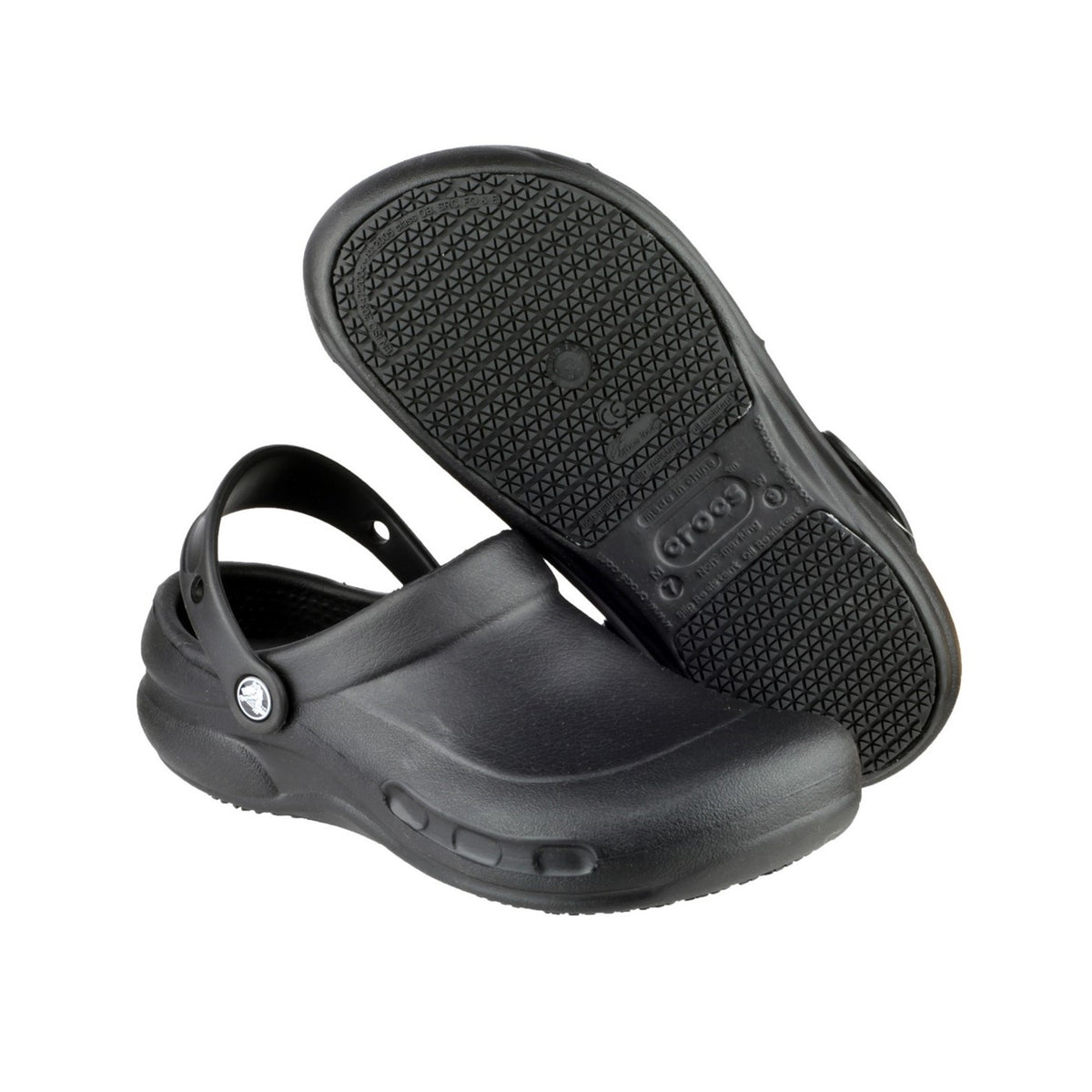Unisex Crocs Black Bistro Work Clog – safety-giant
