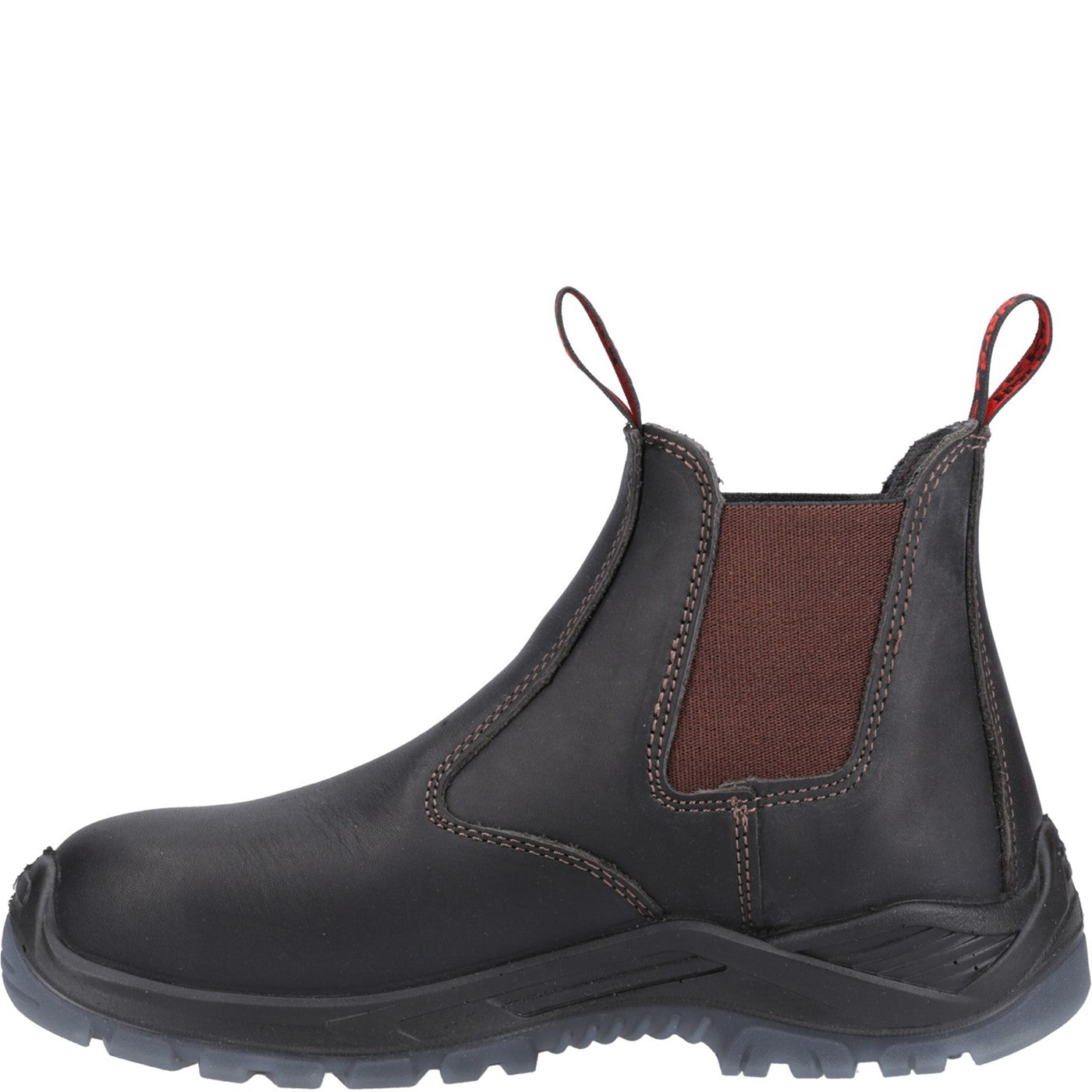 Men's Hard Yakka Brown Banjo Elastic Gusset Safety Dealer – safety-giant