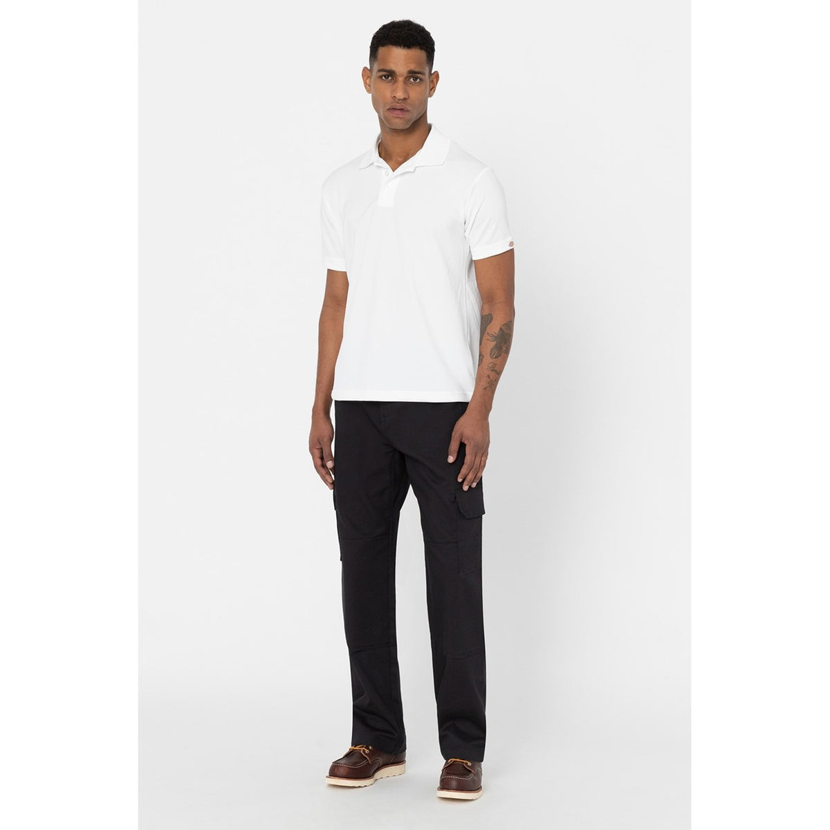 Men's Dickies White Everyday Polo Shirt – safety-giant